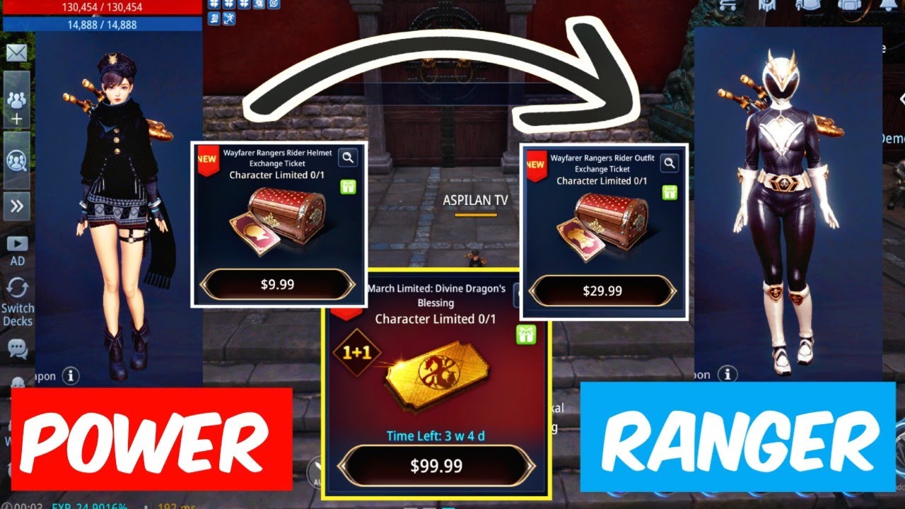 Mir4-NEW COSTUME (POWER RANGER) + TALPAK #mir4 #mir4global # ...