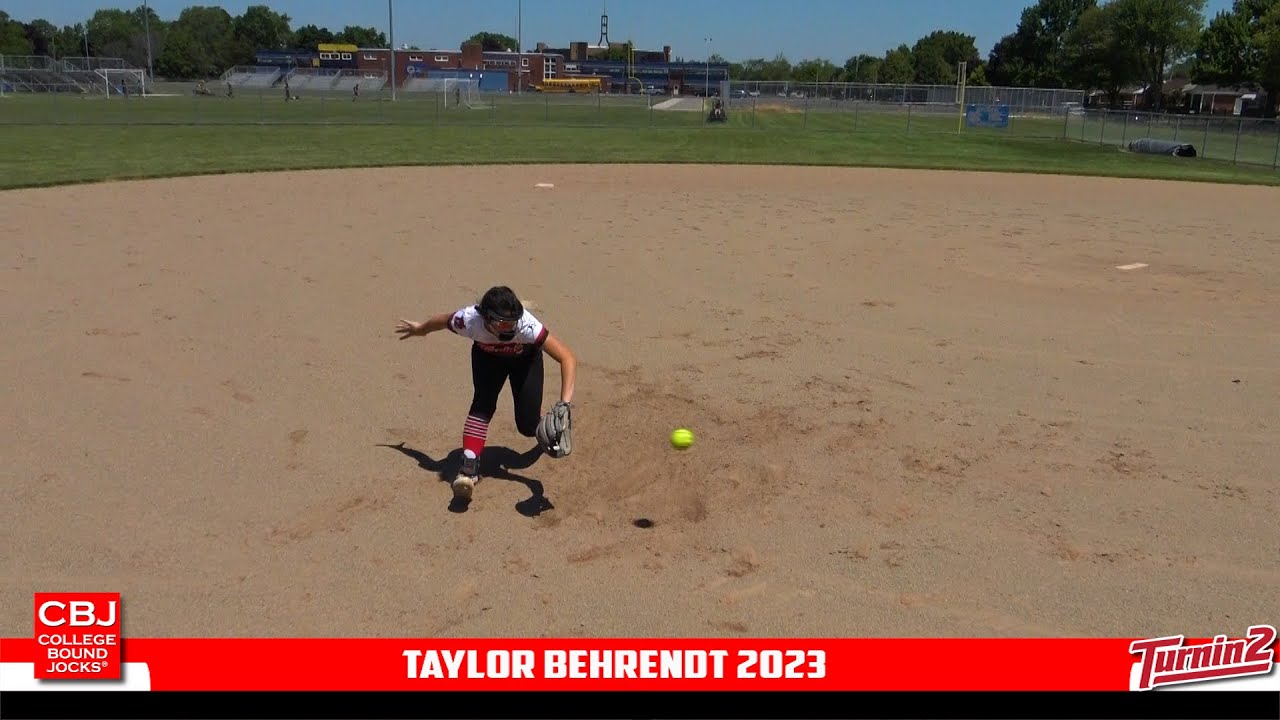 Taylor Behrendt 2023 Softball Skills Video - YouTube