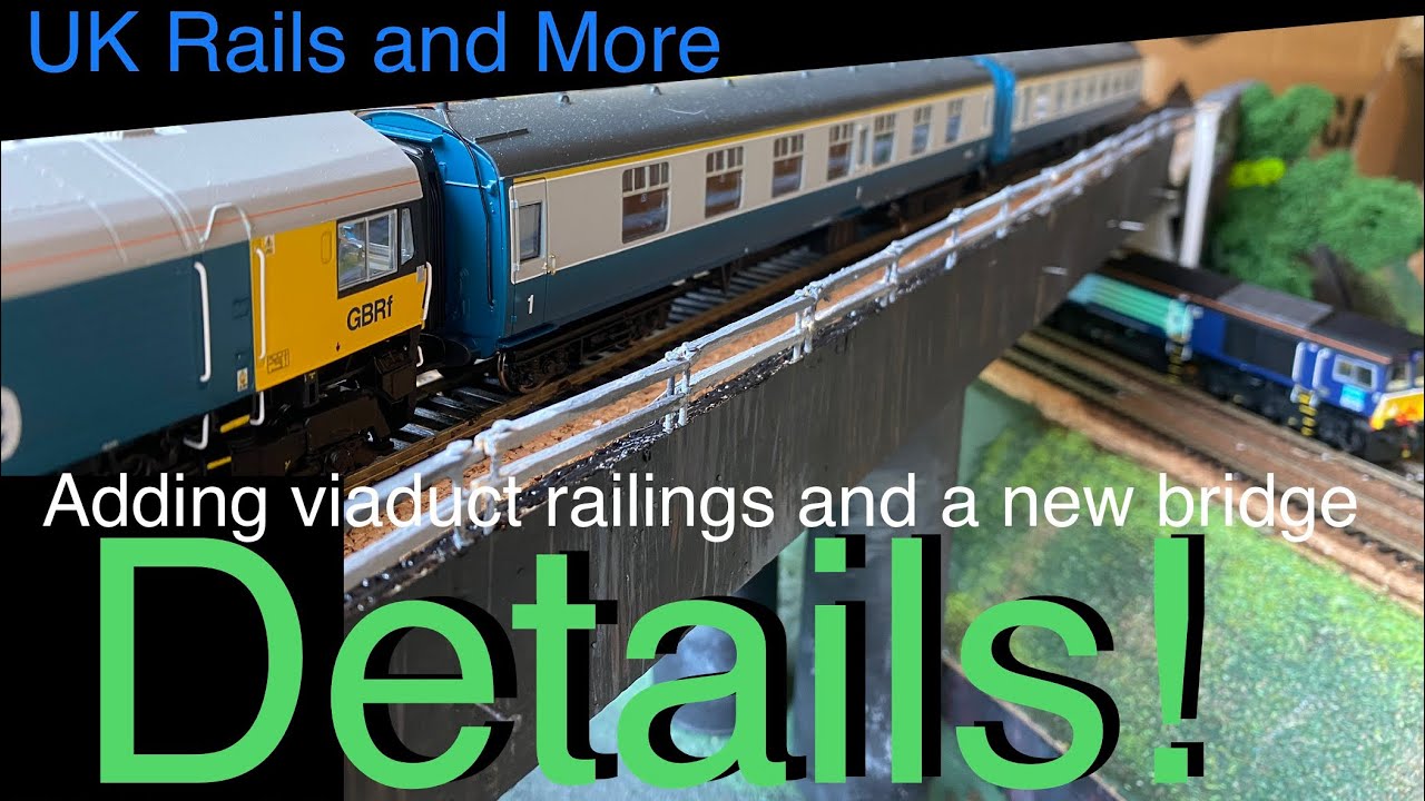(HD) First stage of detailing of the viaduct and a new bridge! UK ...