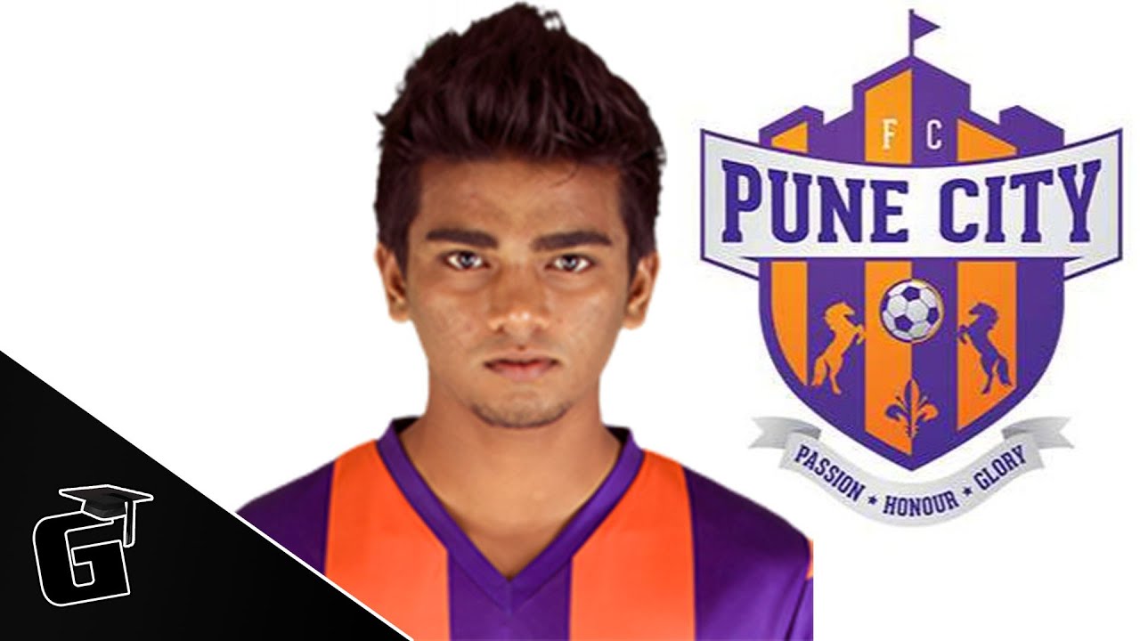 Pratik Shinde firma con FC Pune City - YouTube