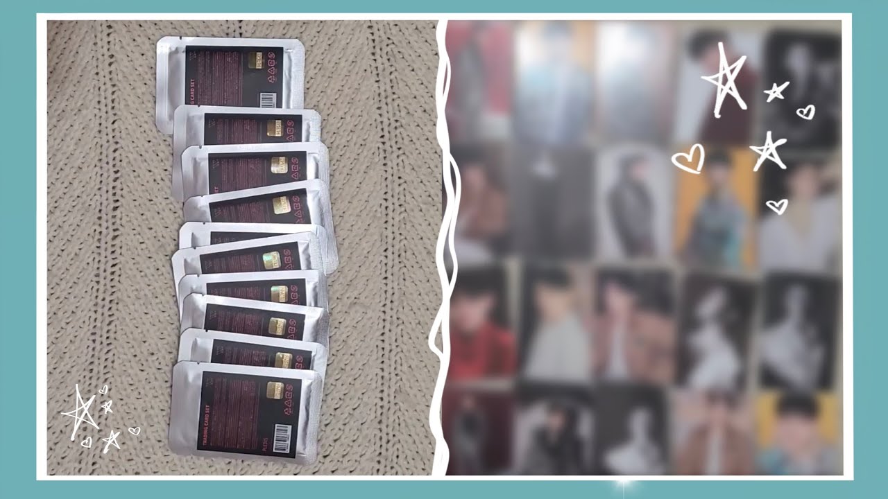 Opening Woozi Ruby Trading Cards! 💋 [SVT] - YouTube