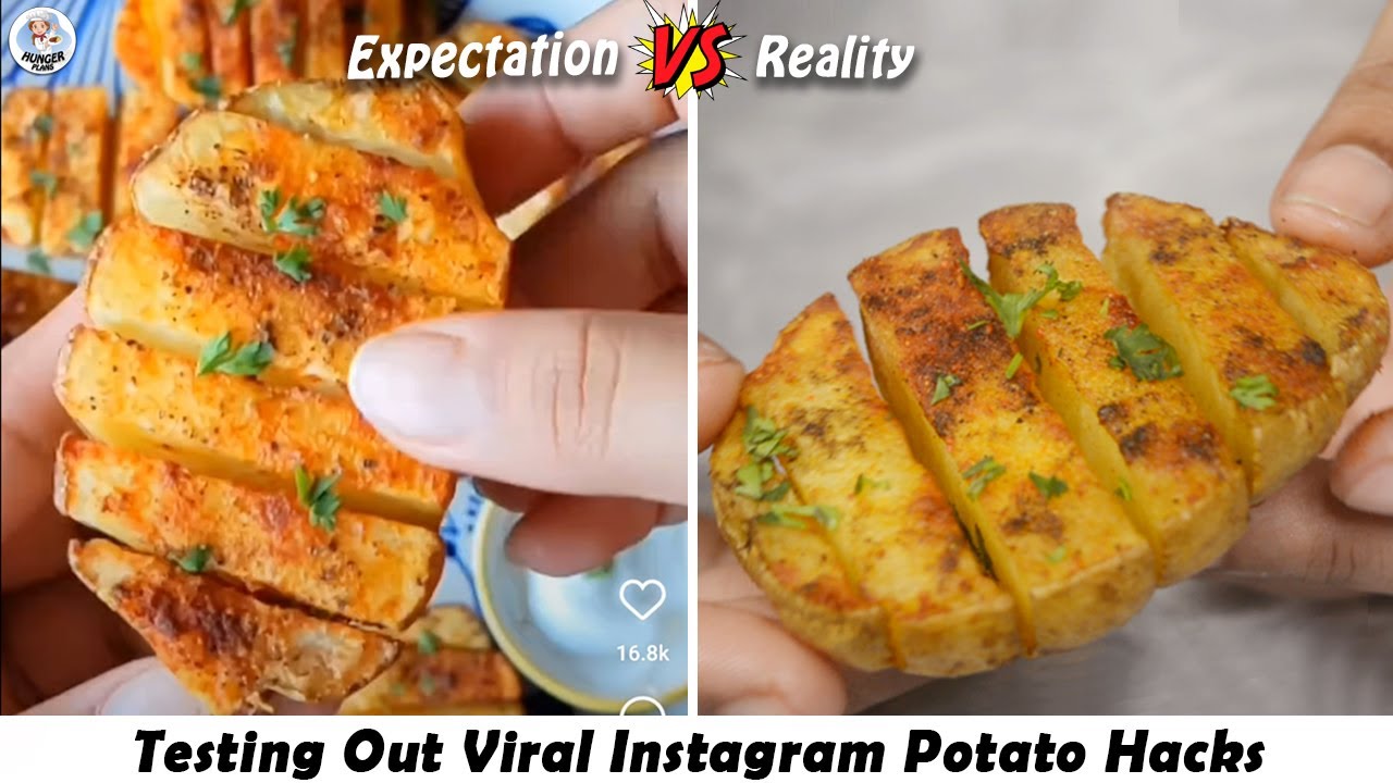 Testing Out Viral Food Hacks | Testing Instagram Potato Hacks | Testing ...