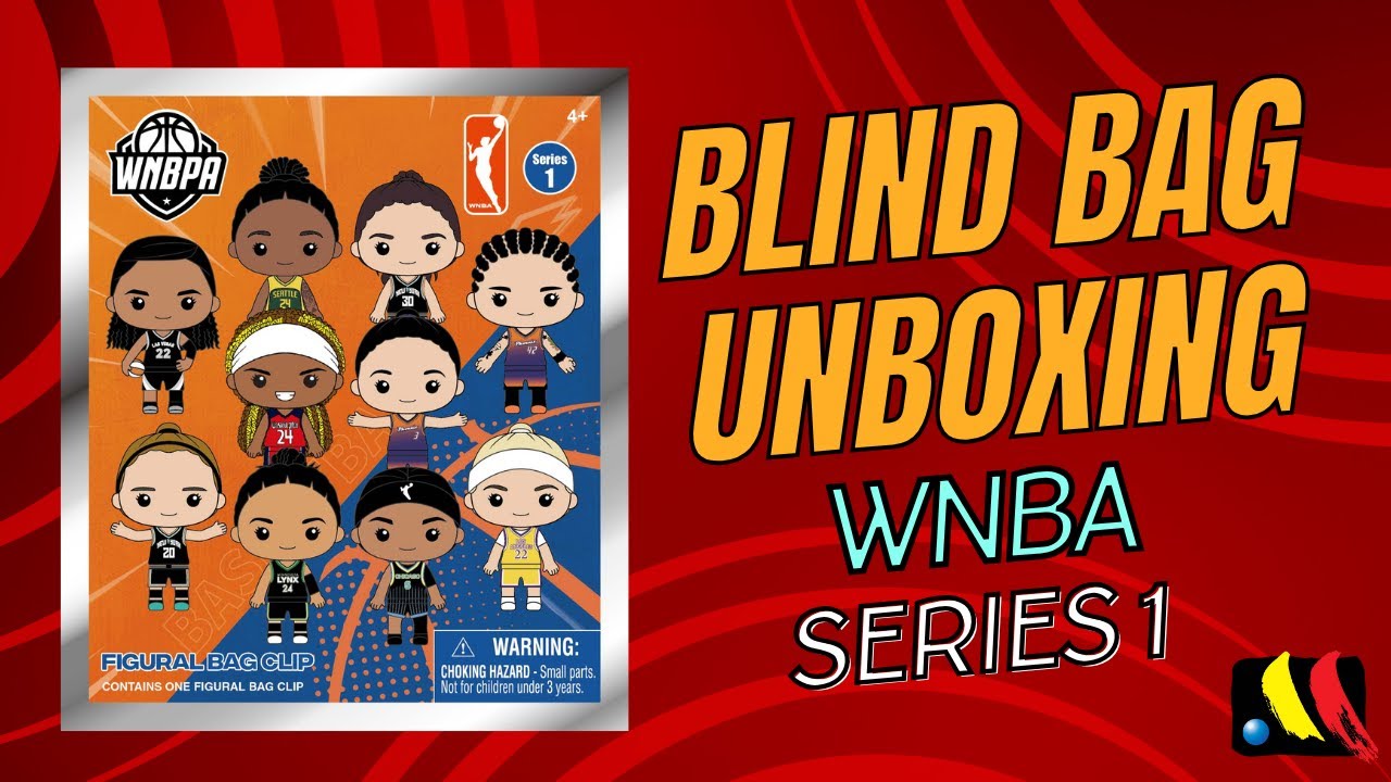 WNBA 3D Foam Bag Clip (Series 1) - Blind Unboxing - Monogram ...
