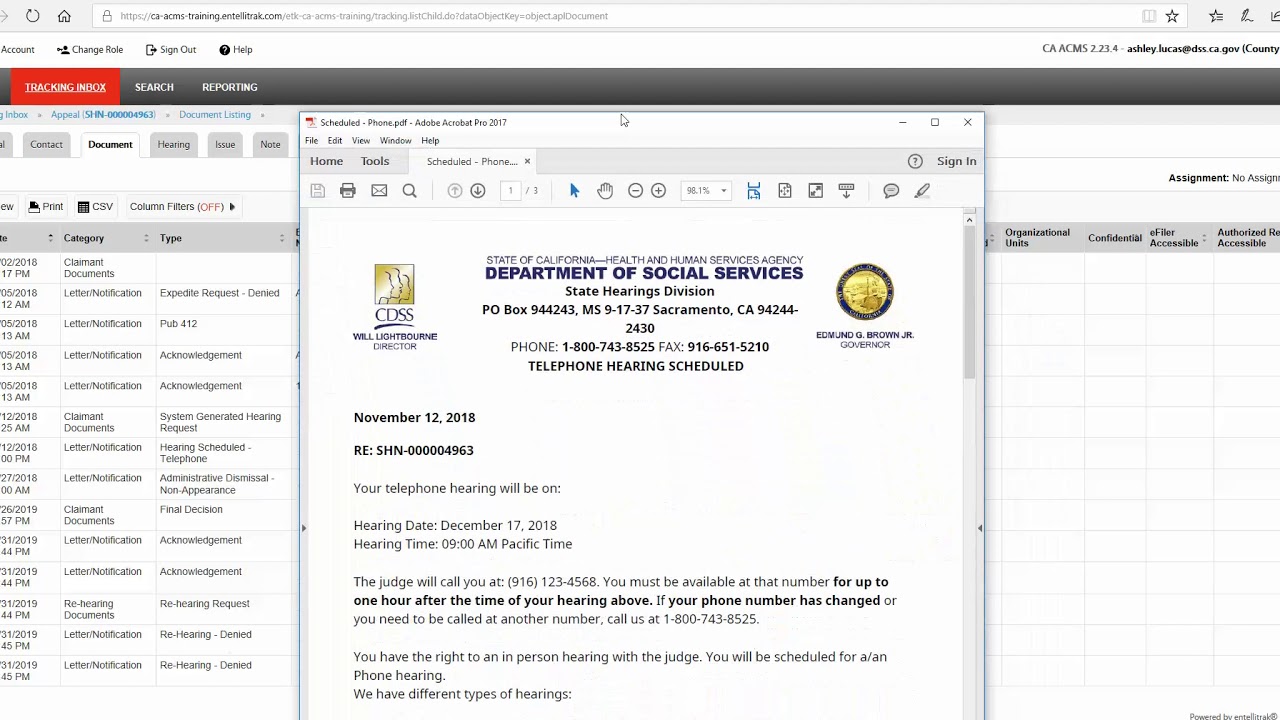 Working with Documents in ACMS 2019 09 05 11 51 24 - YouTube