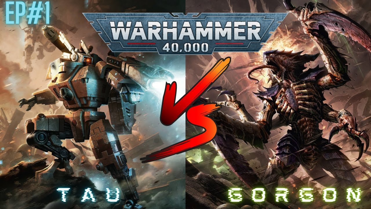 Warhammer 40k สงคราม Tyranid Hive Fleet Gorgon ปะทะ จักรวรรดิ T'au ...