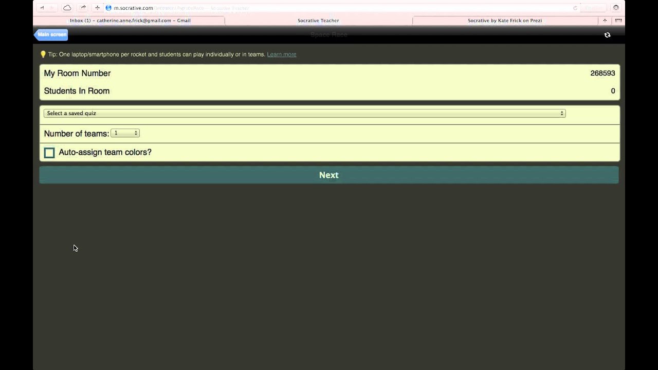 Socrative Screen Recording - YouTube