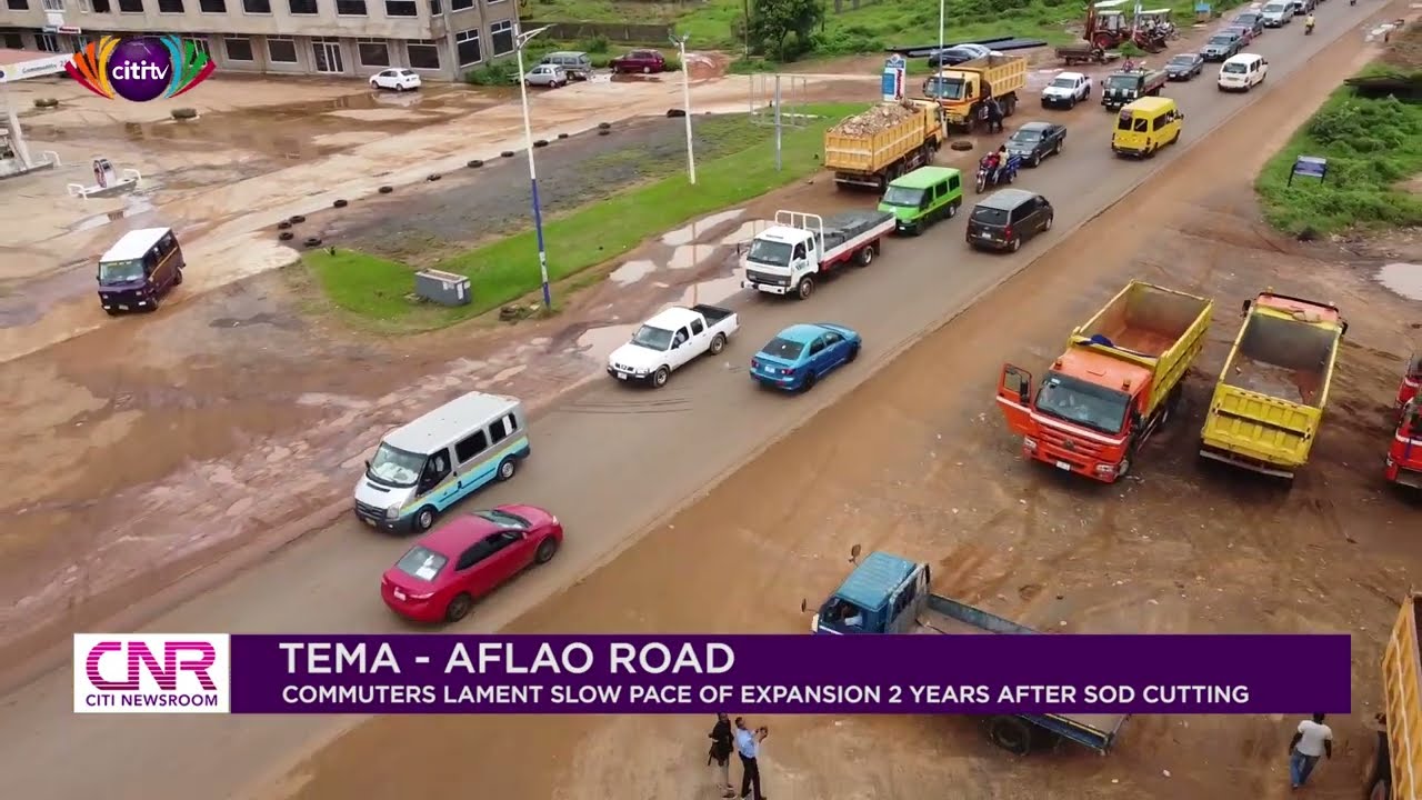 Tema-Aflao road: Commuters lament slow pace of expansion 2 years after ...