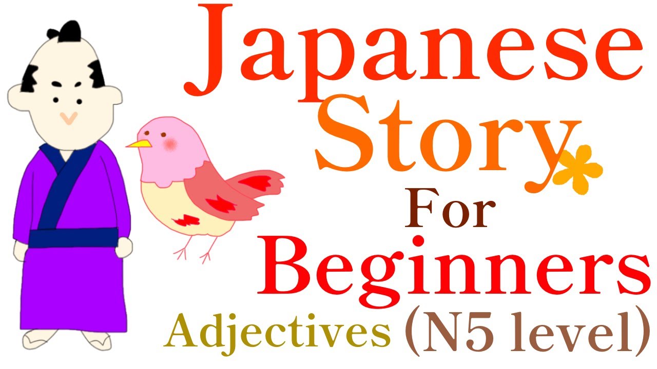JLPT N5 vocabulary adjectives- Japanese story for beginners, Japanese ...