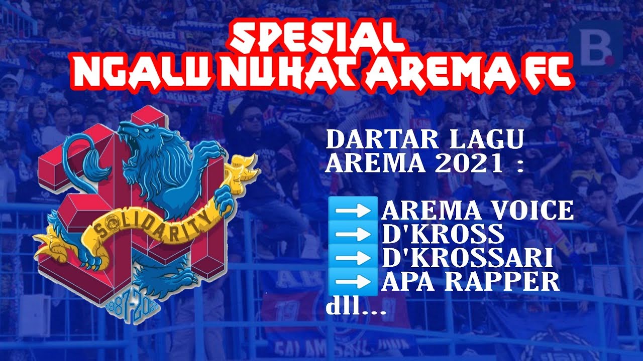 LAGU AREMA 2021 !!! FULL - YouTube