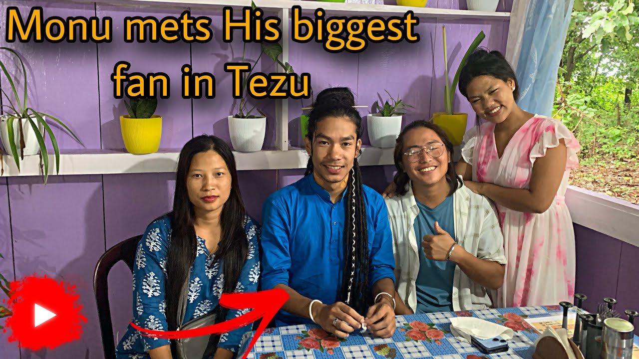 @MonuBikomiya. meet his biggest fan in tezu - YouTube