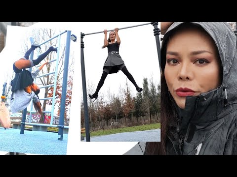 Stall bar street workout [practice for strength] - YouTube
