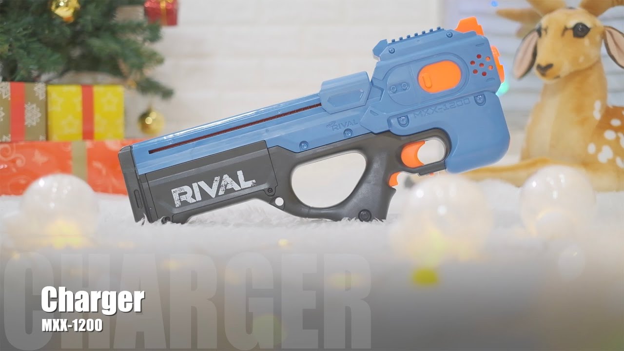 Nerf Rival Charger MXX-1200 Quick Review - YouTube