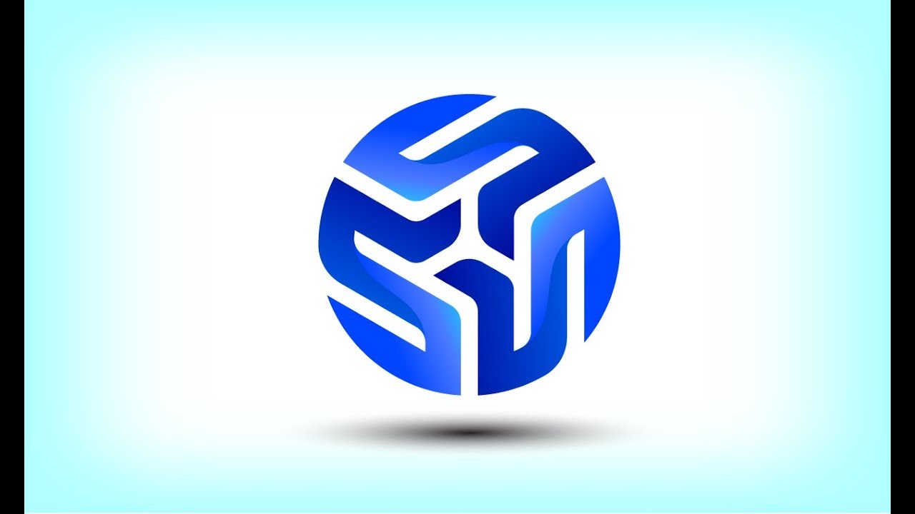 How to Create triple sss letter using Ellipse tool. Logo Design ...