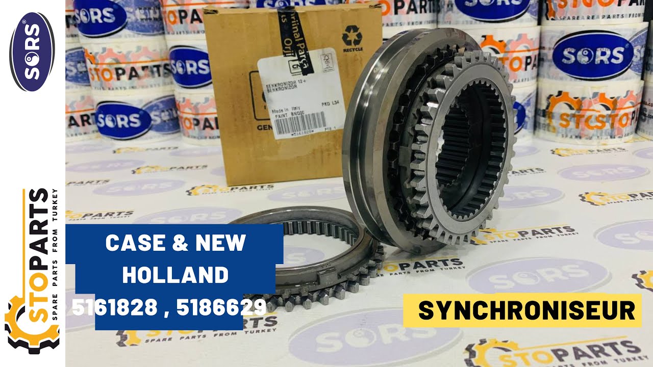 CASE & NEW HOLLAND 5161828 , 5186629 SYNCHRONISEUR - YouTube