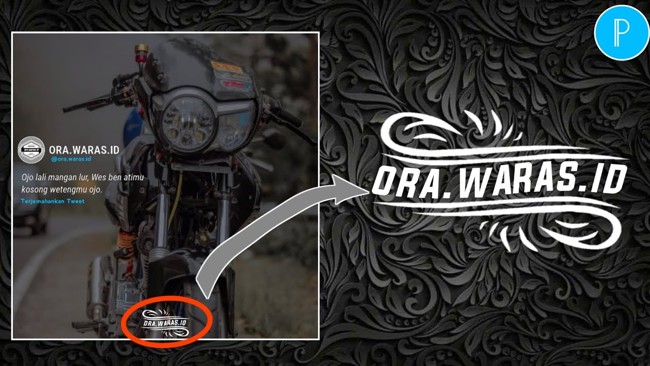 Tutorial Membuat Logo Literasi Simpel || PIXELLAB 2021 - YouTube