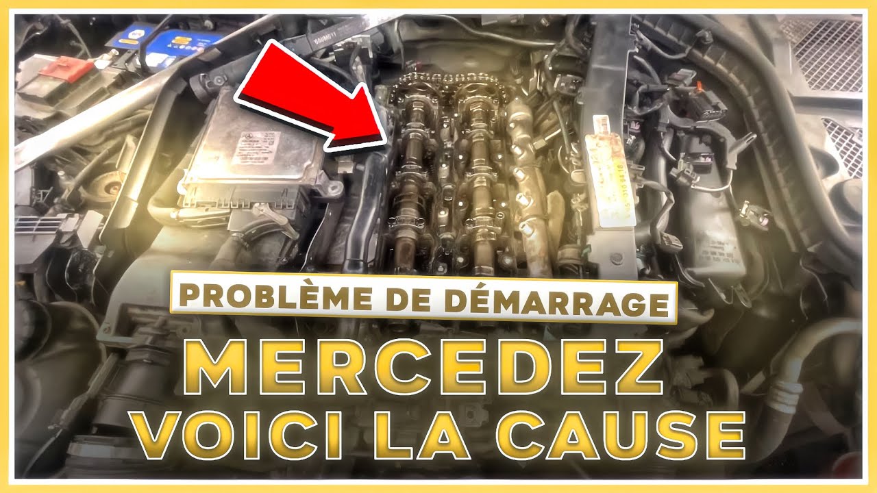 PROBLEME DE DEMARRAGE - Mercedes classe c 220 CDI - YouTube