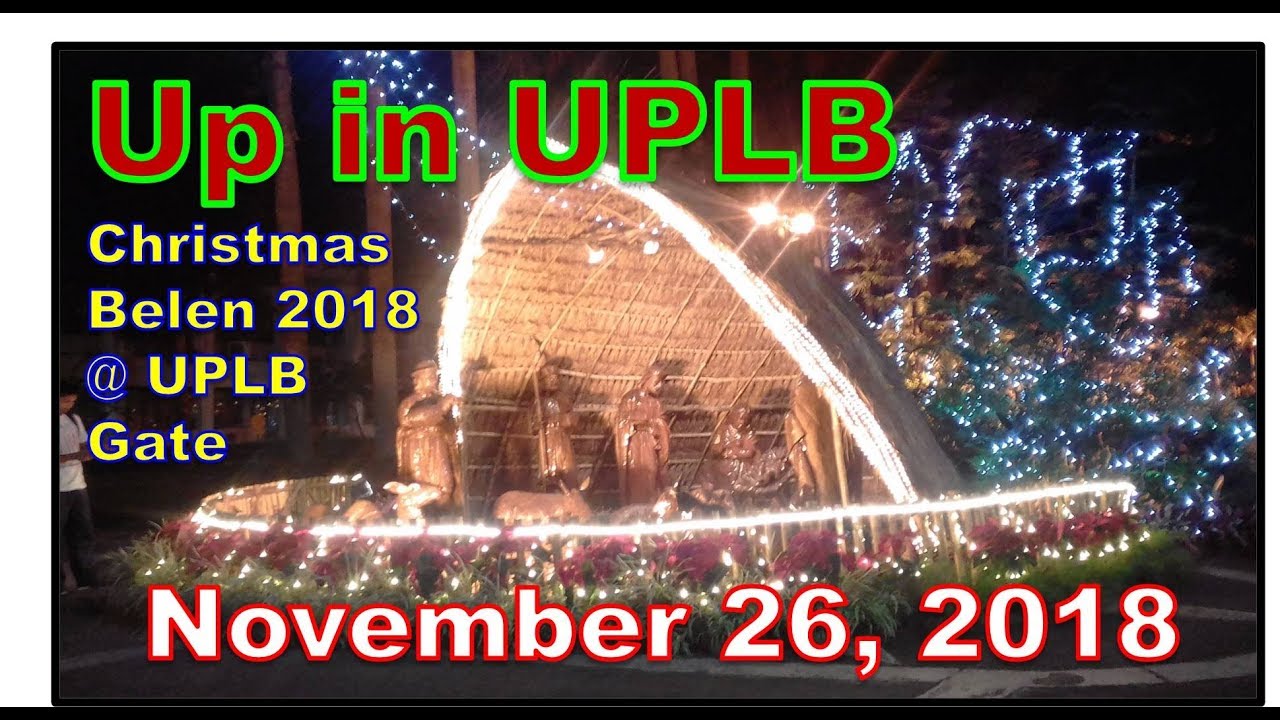 Up in UPLB - CHRISTMAS NATIVITY SCENE and CHRISTMAS TOWN and CHRISTMAS ...