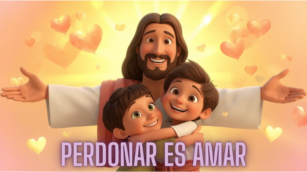 🎶 Perdonar como Jesús 💛 | Canción Cristiana Infantil | Valores y Amor ...