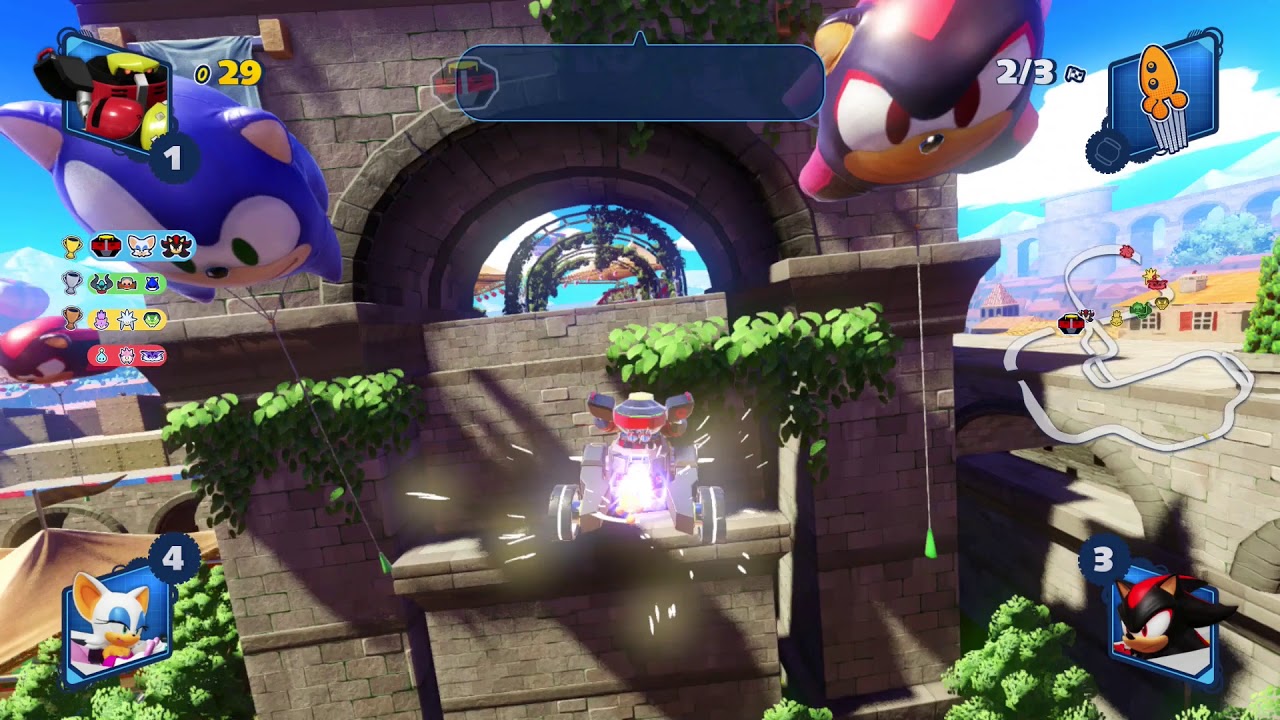 Team Sonic Racing: Market Street (Omega) [1080 HD] - YouTube