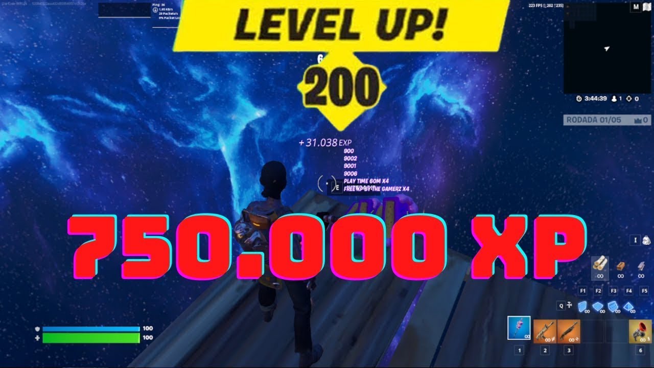 XP INFINITA nesse BUG DE XP MUITO RAPIDO no FORTNITE - xp glitch in ...