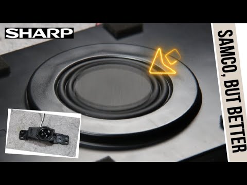 Upgraded Samco! | Sharp (K-TECH) 2.1 LCD TV Speaker System ...