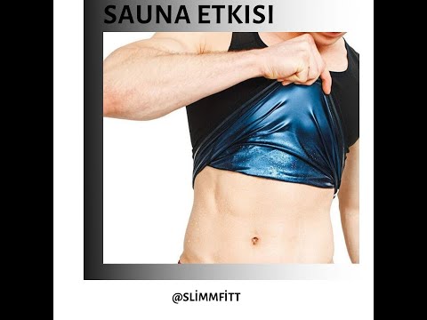 Slimm Fitt Şekillendirici Sauna Atlet ve Tayt