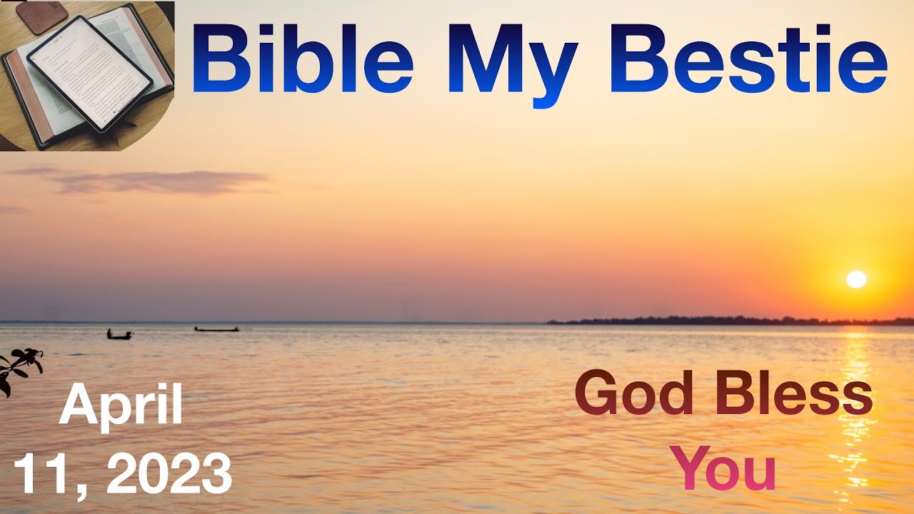 Bible Verse of the Day: April 11, 2023 - YouTube
