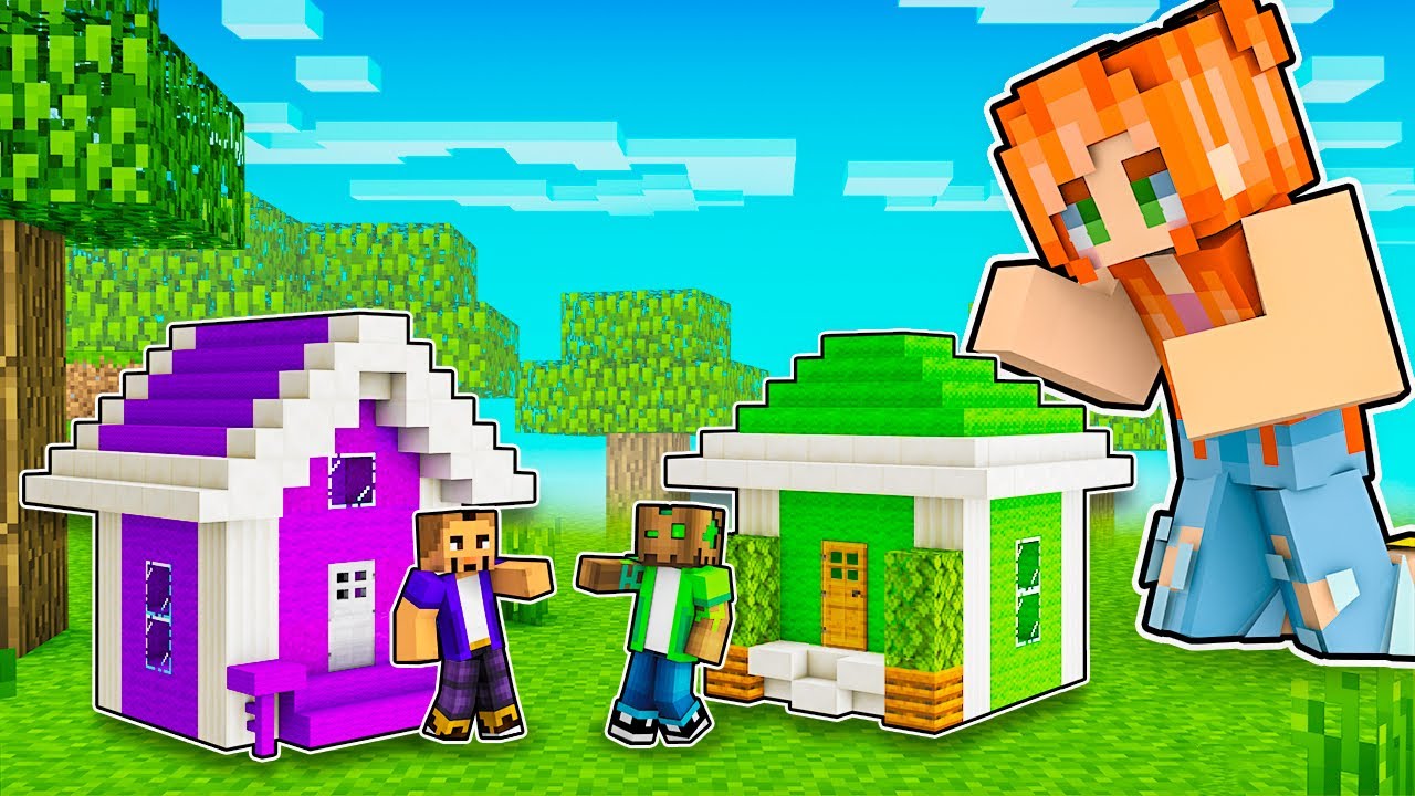 TROLERO vs HARDY 1000 Batallas de Construcción en Minecraft - YouTube