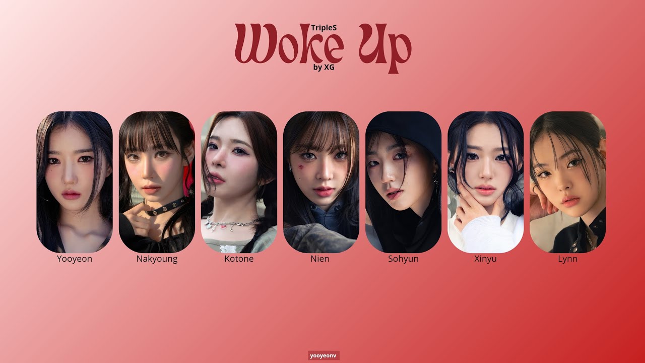 How Would TripleS (OT7) Sing WOKE UP (XG)+ Line Distribution - YouTube