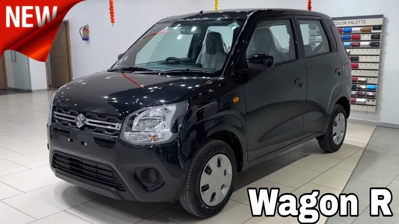 New WagonR VXi 2025 | Wagon R Second Base Model | Wagon R Black Colour ...