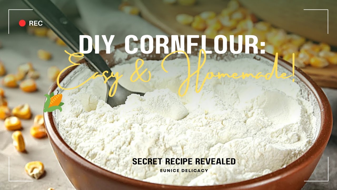 Easy Homemade Yellow Corn Flour - YouTube