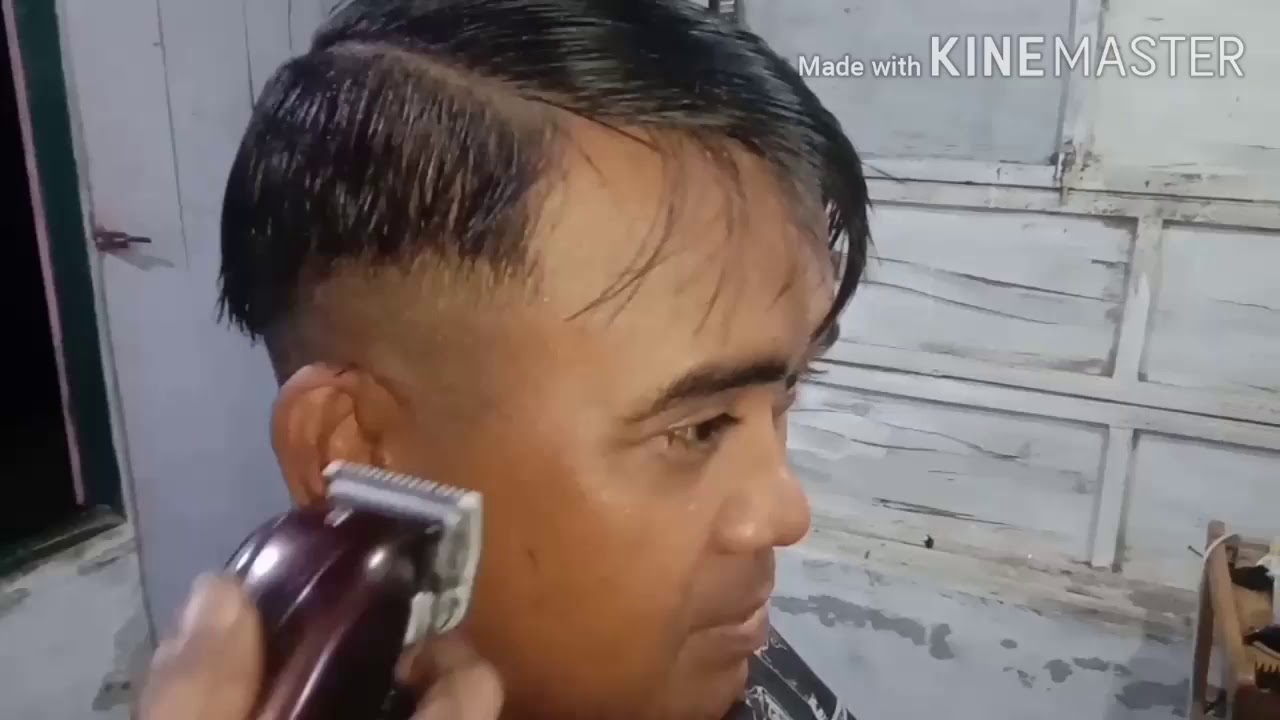 Tutorial fade/cukur tipis - YouTube