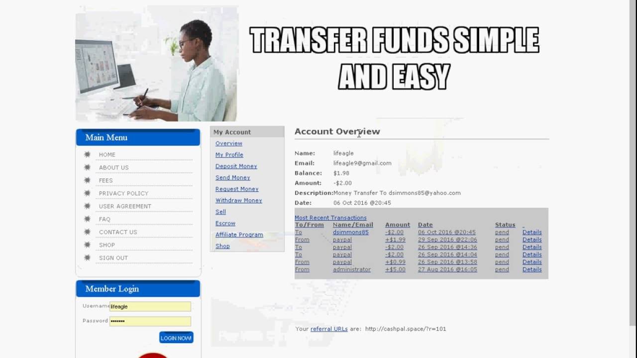 CASHPAL THE NEW PAYPAL THAT ALLOW'S USERS TO EARN - YouTube