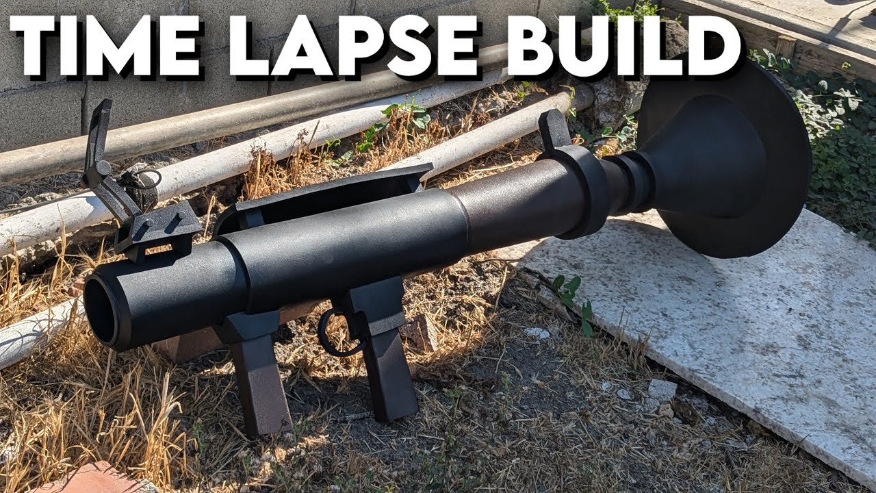 Making Soldier's Rocket Launcher from Team Fortress 2 (Time Lapse Build ...
