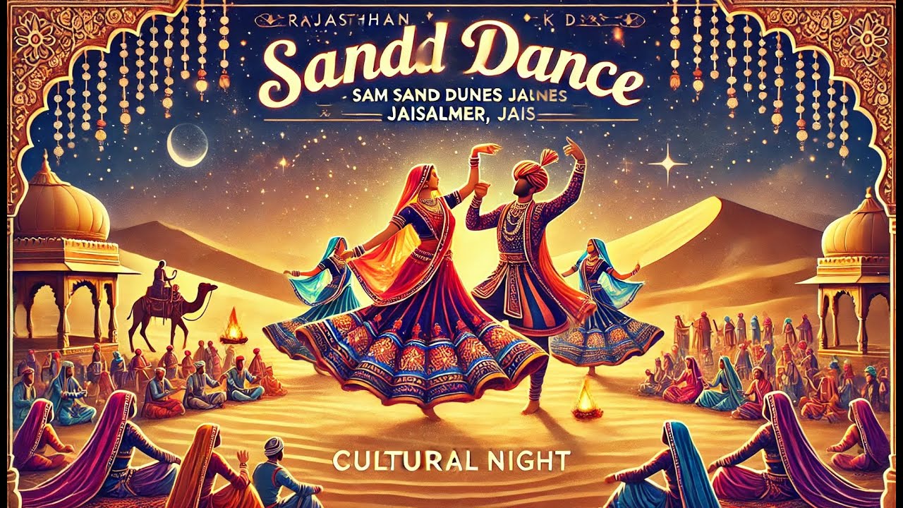 💃 Rajasthani Folk Dance | Sam Sand Dunes Jaisalmer | Cultural Night 🌟 ...