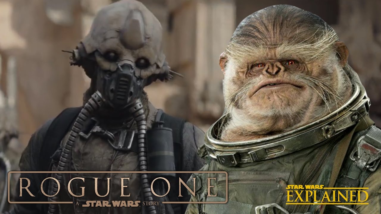 The New Aliens of Rogue One: A Star Wars Story - YouTube