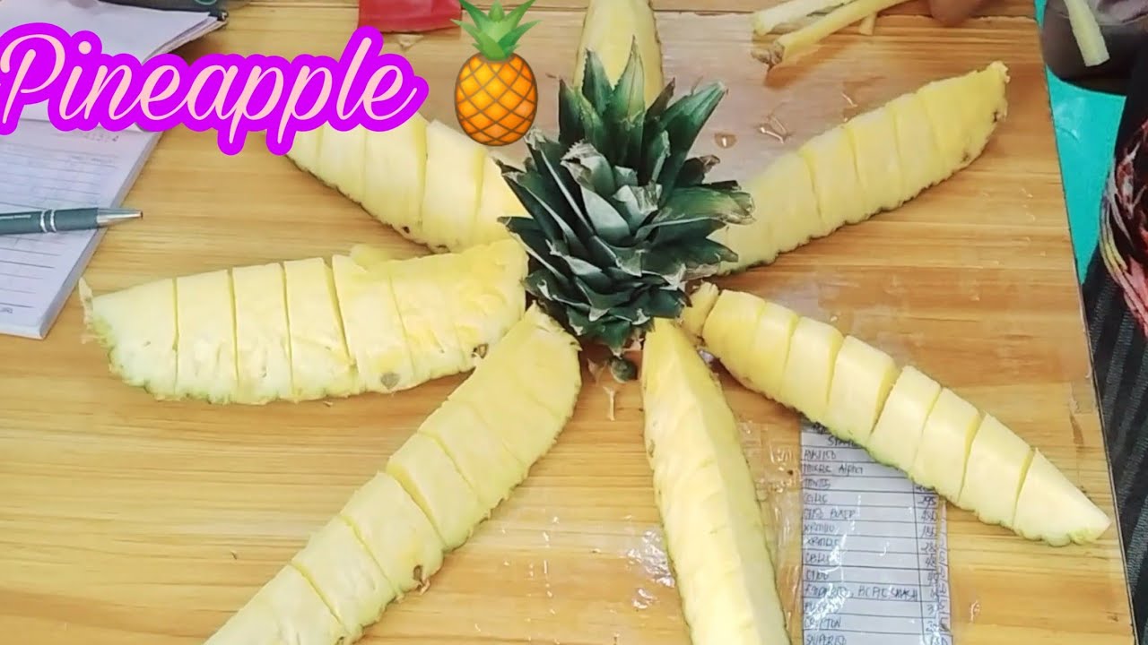 Pineapple || Pinya || Rich in Fiber - YouTube