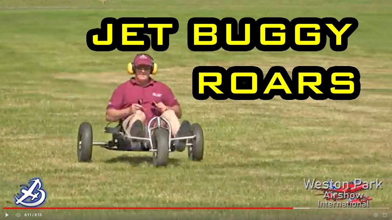 Unleashing Power: Jet Engine Buggy Roars at Weston Park Model Air Show ...
