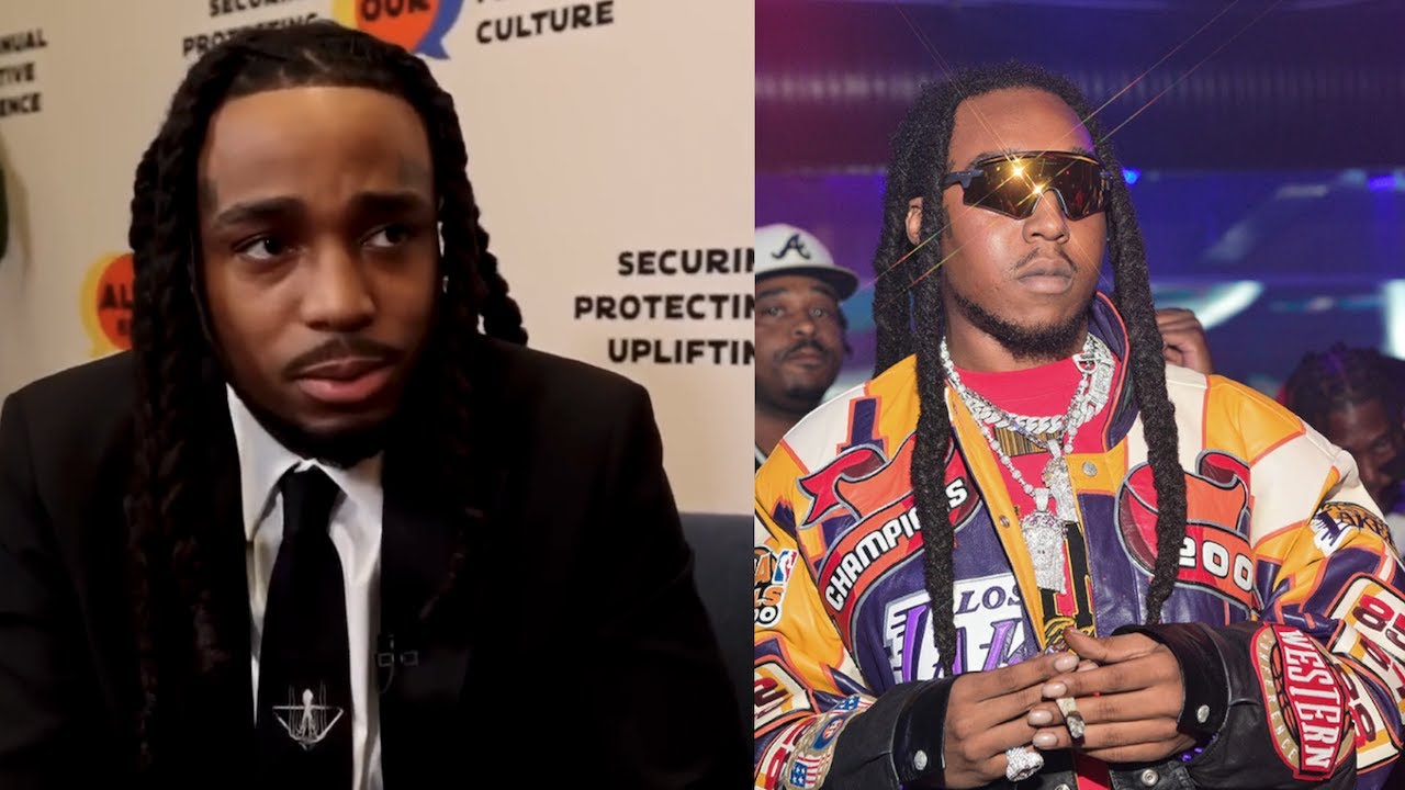 QUAVO teams up with the White House to combat gun violence - YouTube