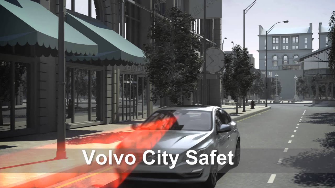 Volvo Safety BLIS, City Safety and Road Sign Information - YouTube