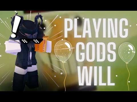 Playing gods will and other roblox games - YouTube