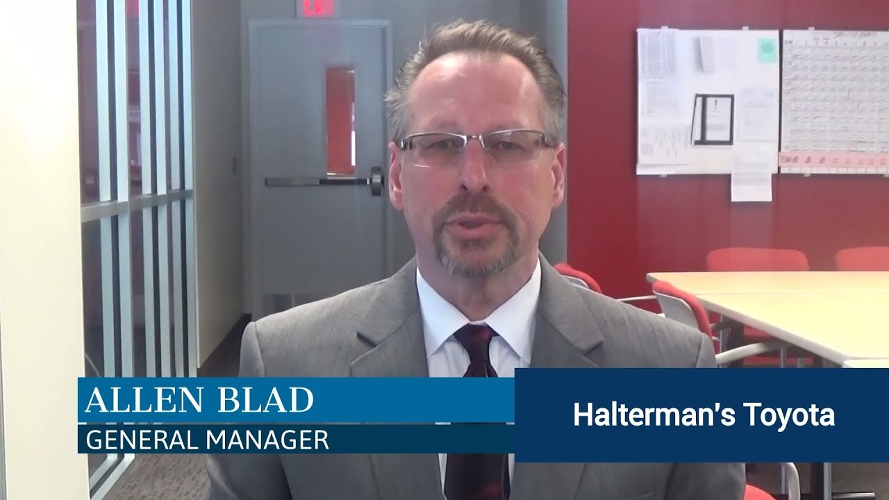 Sales Recruiting - Allen Blad, General Manager - Halterman's Toyota ...