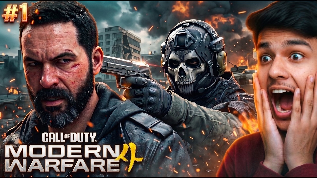 WELCOME TO HELL 💀🔥 | CALL OF DUTY MW4 GAMEPLAY #1 Copy - YouTube