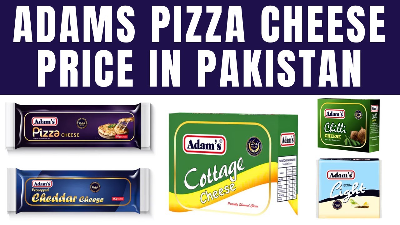 Adams Pizza Cheese Price in Pakistan | Cheddar, Cottage, Chilli, Extra ...