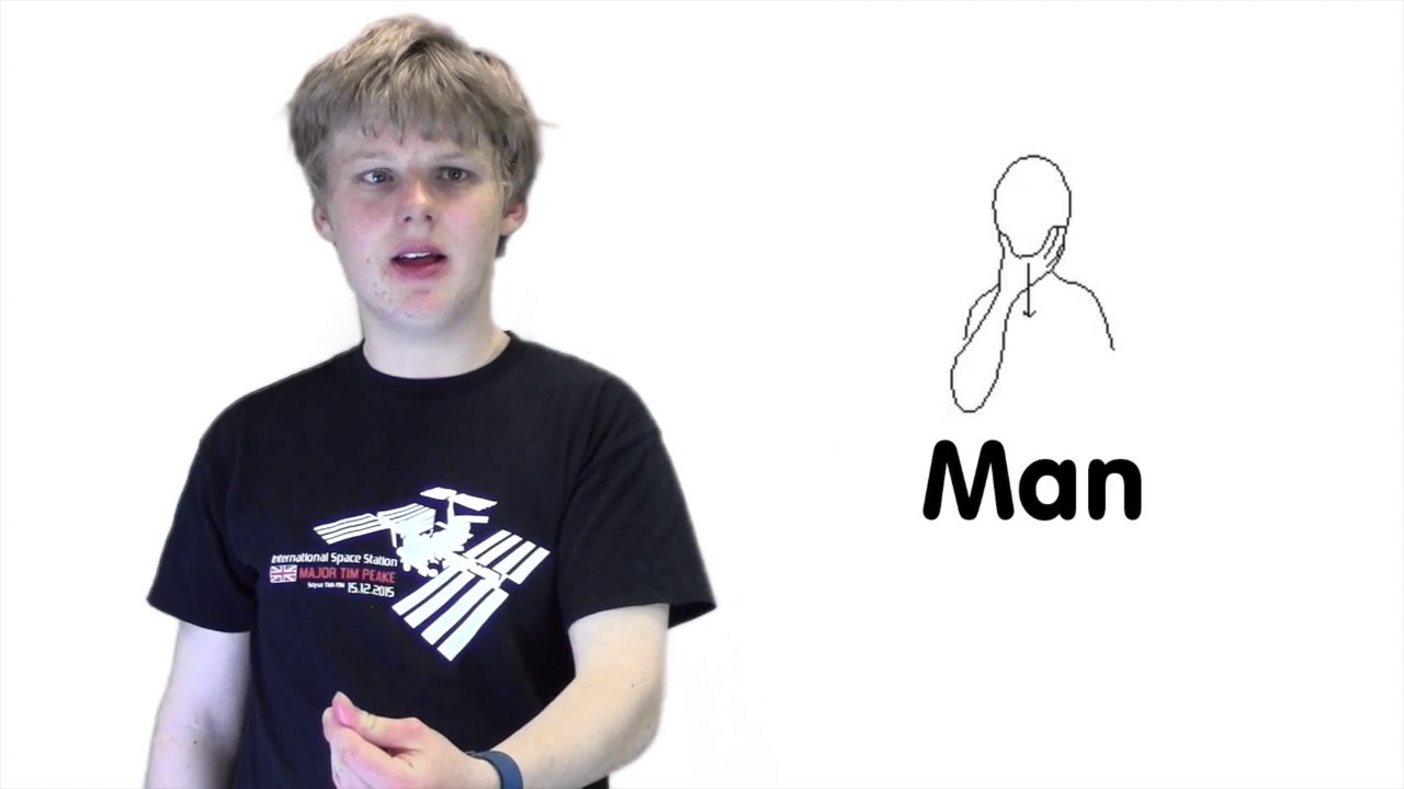 Makaton Top 50, 'Man'. - YouTube