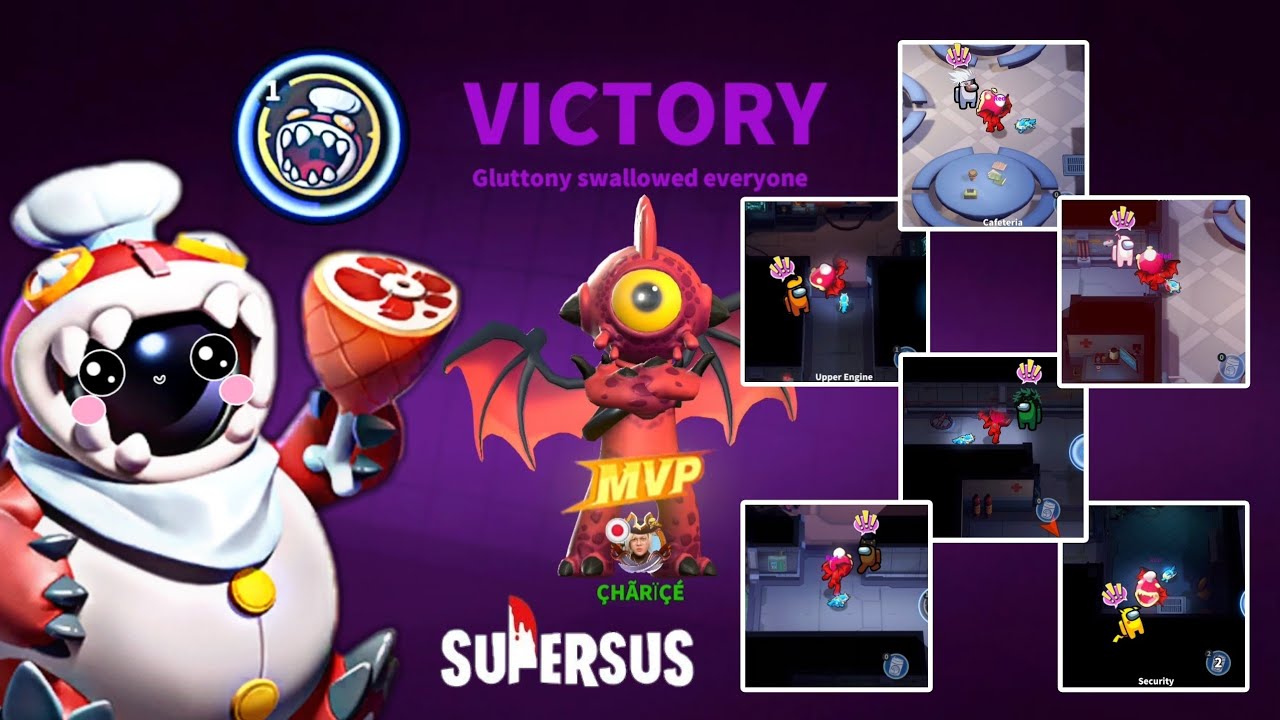 Six swallow but five bodies only in stomach! How? (Super Sus) - YouTube