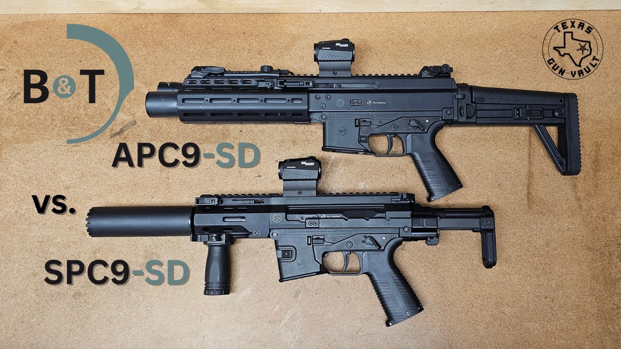 Comparing the B&T APC9-SD to the SPC9-SD - What are the differences ...