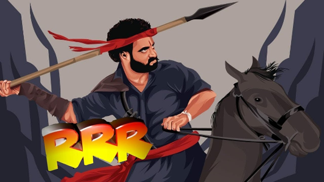 RRR Fan Made Poster..! Komaram Bheem ..! Jr NTR..! Tollywood ticket ...