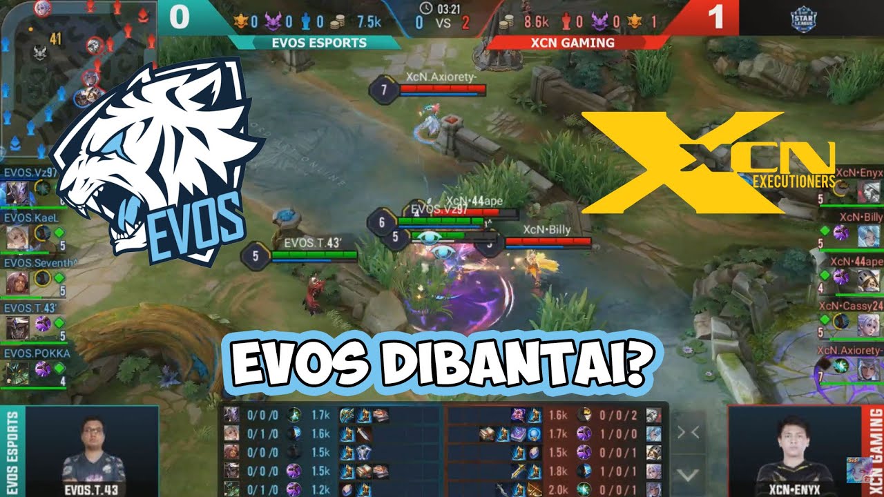 EVOS vs XCN - EVOS AOV FRESH ROSTER | ASL AOV INDONESIA - YouTube