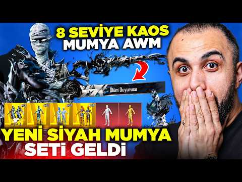 YENİ SİYAH MUMYA VE 8 SEVİYE MUMYA AWM GELDİ!! 😱 TÜM NADİR MUMYALAR GERİ DÖNDÜ! - PUBG Mobile
